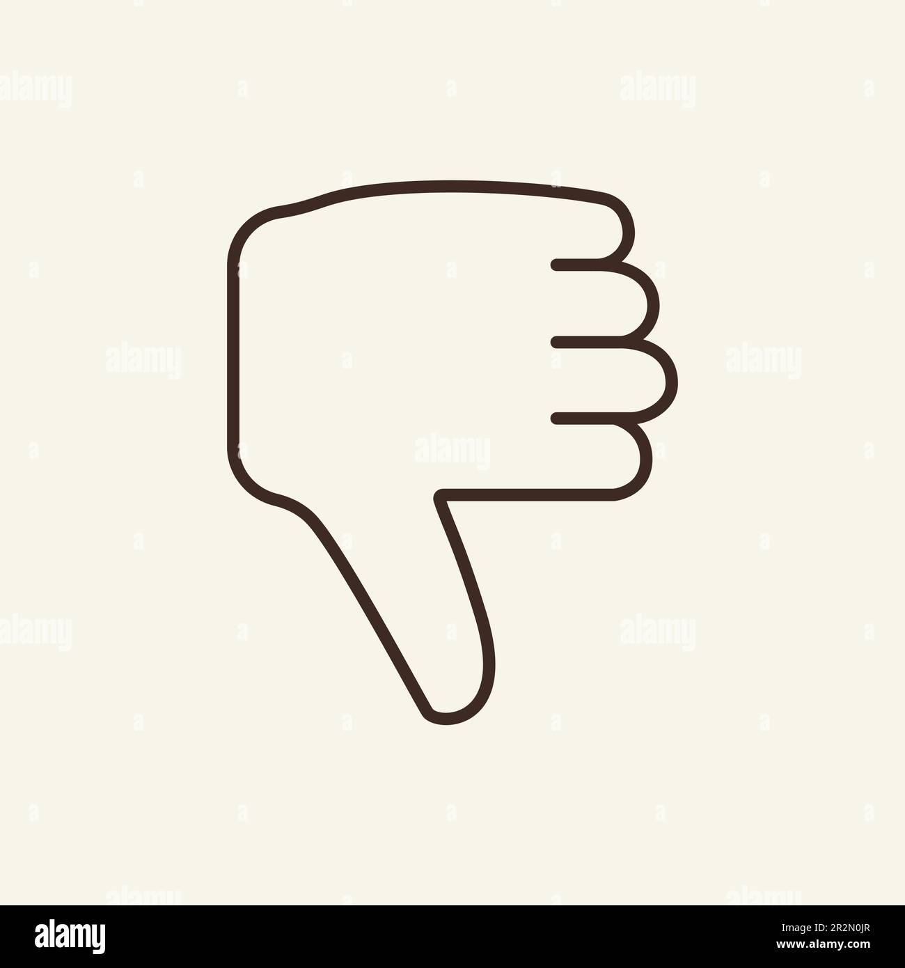 Bad idea icon vector Stock Vector Images - Alamy
