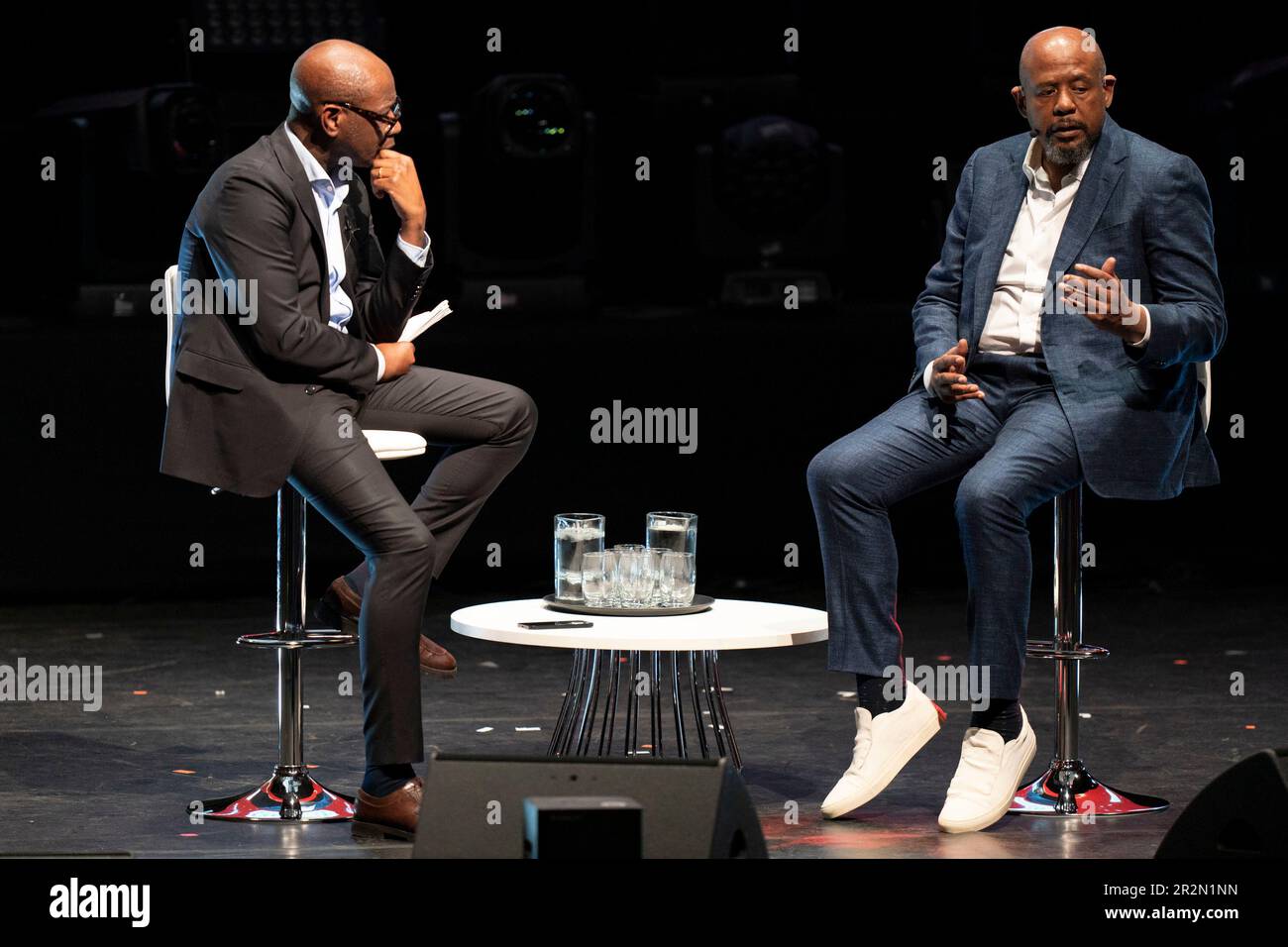 Actor and campaigner Forest Whitaker on stage in conversation with ...