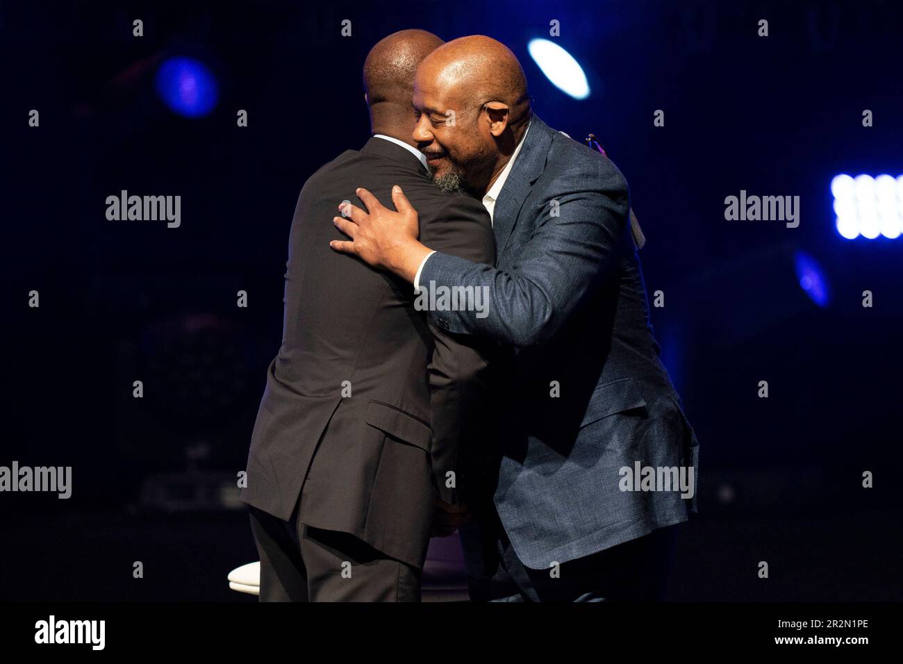 Actor and campaigner Forest Whitaker on stage in conversation with ...