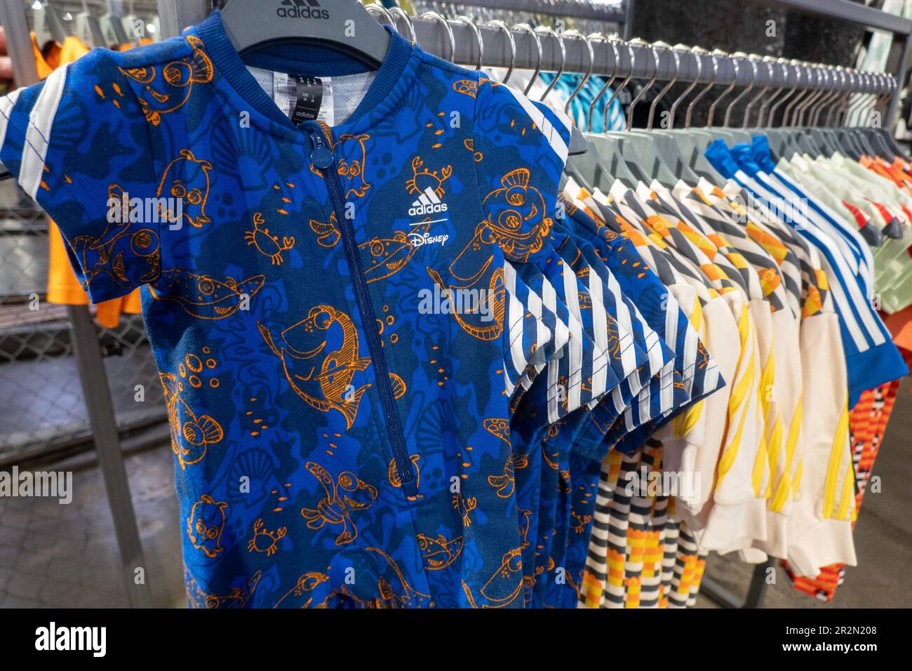 Adidas flagship store new york city hi-res stock photography and images - Alamy