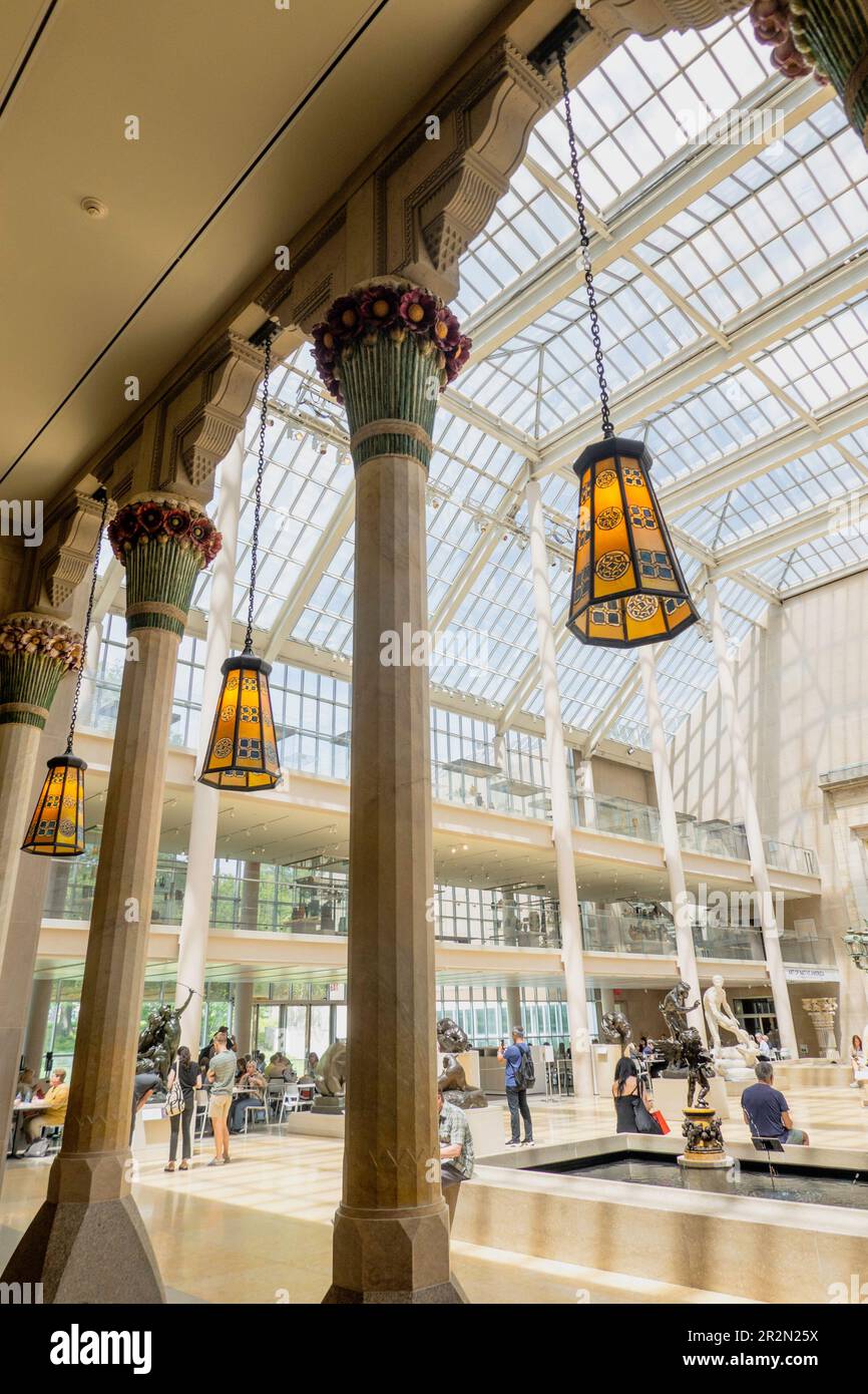 Charles Engelhard Court in The American Art Wing, The Metropolitan ...