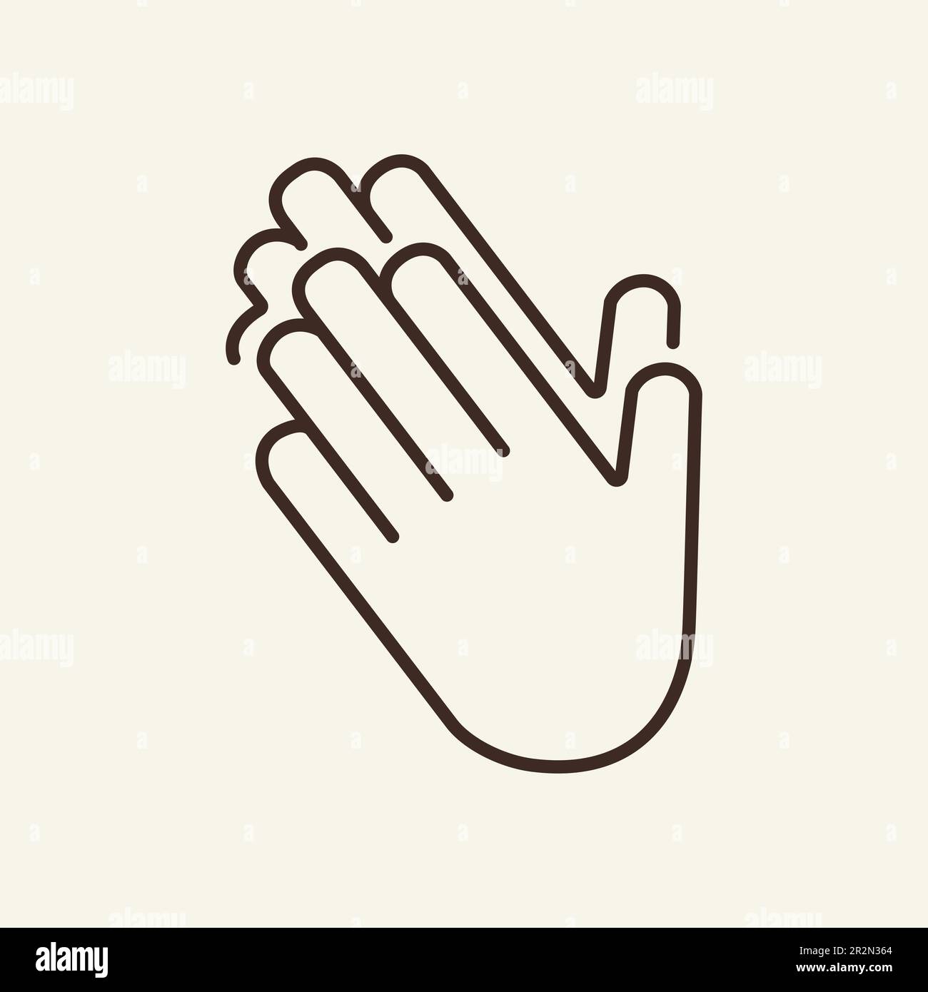 Hands tapping Stock Vector Images - Alamy