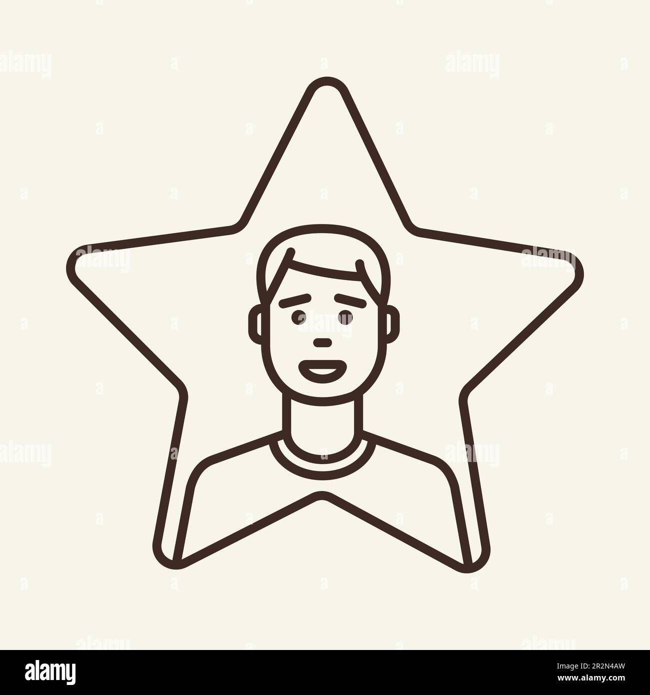 Filming actor screen Stock Vector Images - Alamy