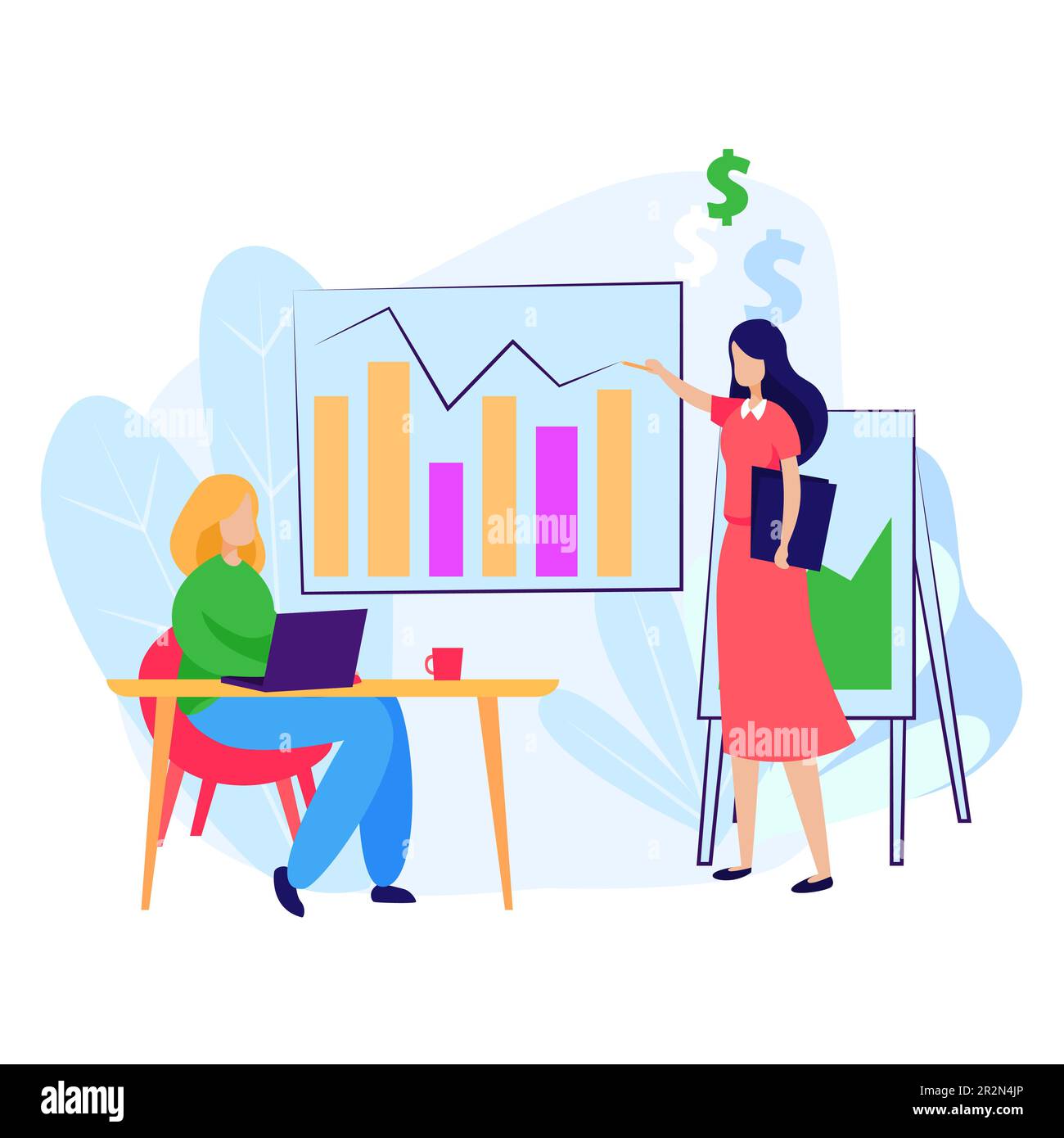 Explaining graph Stock Vector Images - Alamy