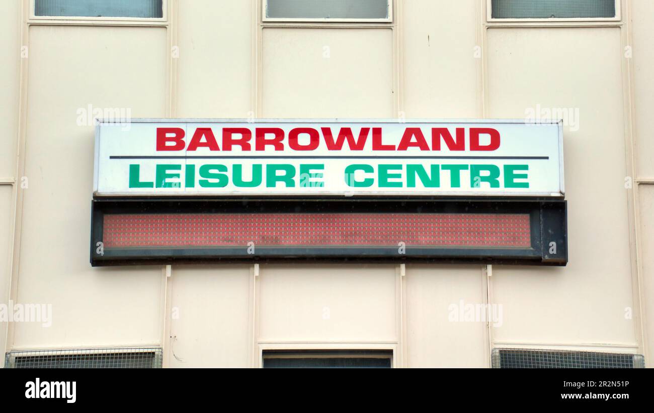 barrowland glasgow external signs Stock Photo - Alamy