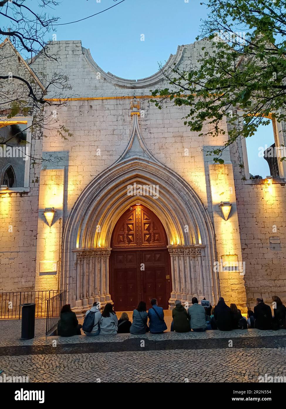 Convento do Carmo Stock Photo - Alamy