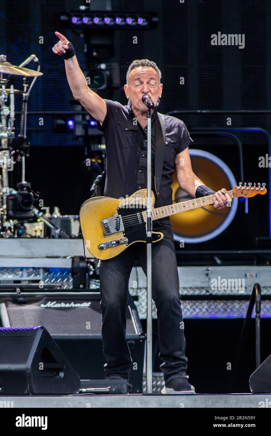 Ferrara Italy. 18 May 2023. The American singer-songwriter BRUCE ...