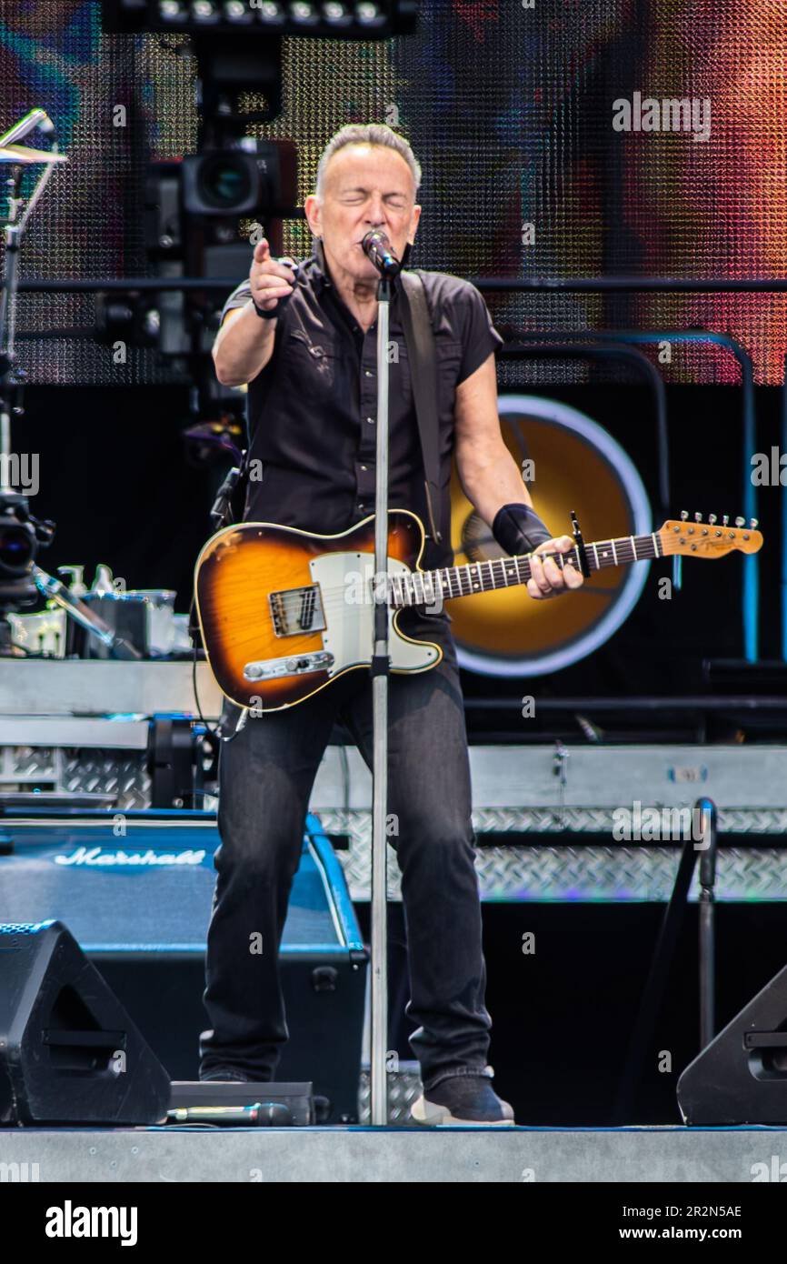 Ferrara Italy. 18 May 2023. The American singer-songwriter BRUCE ...
