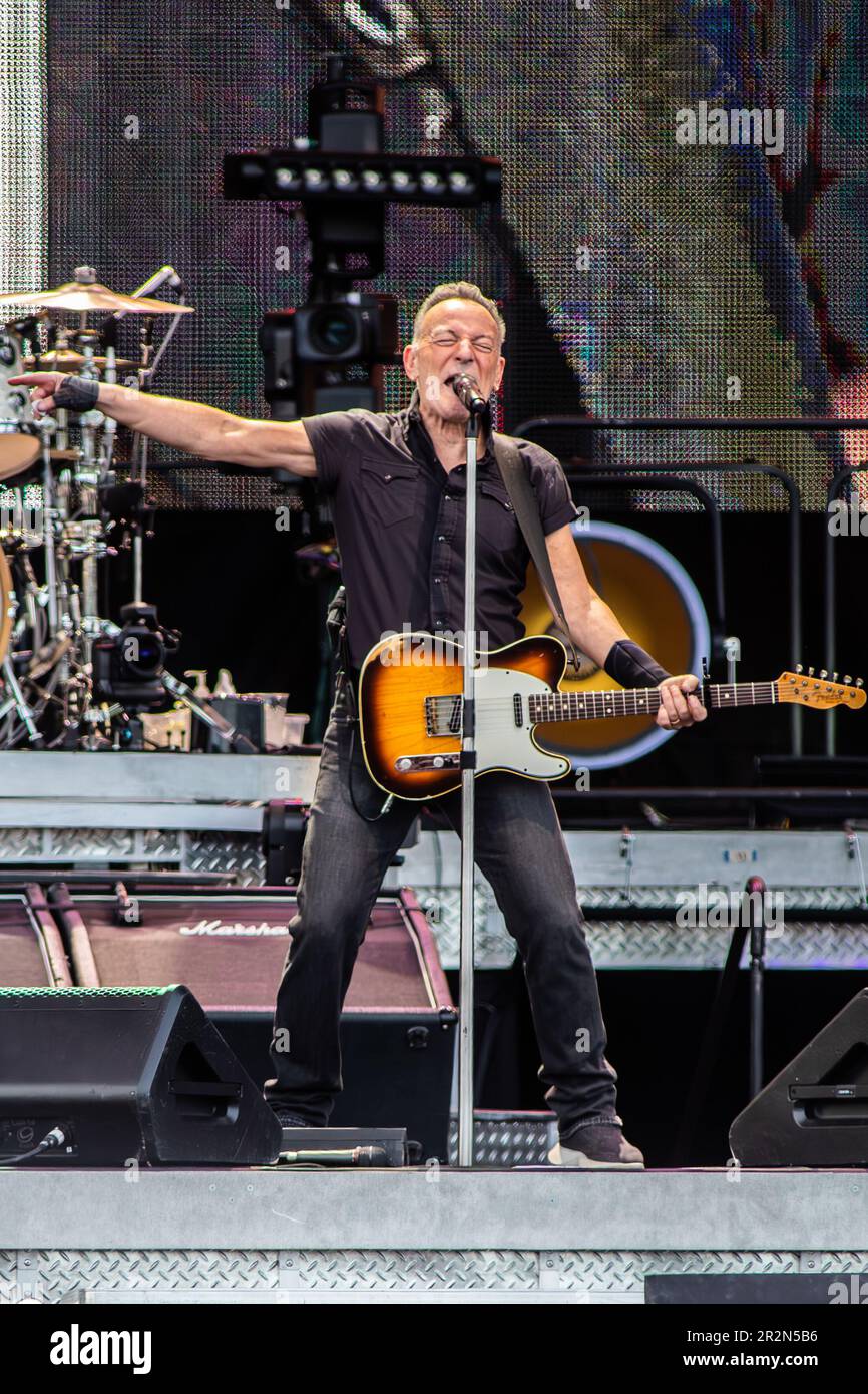 Ferrara Italy. 18 May 2023. The American singer-songwriter BRUCE ...