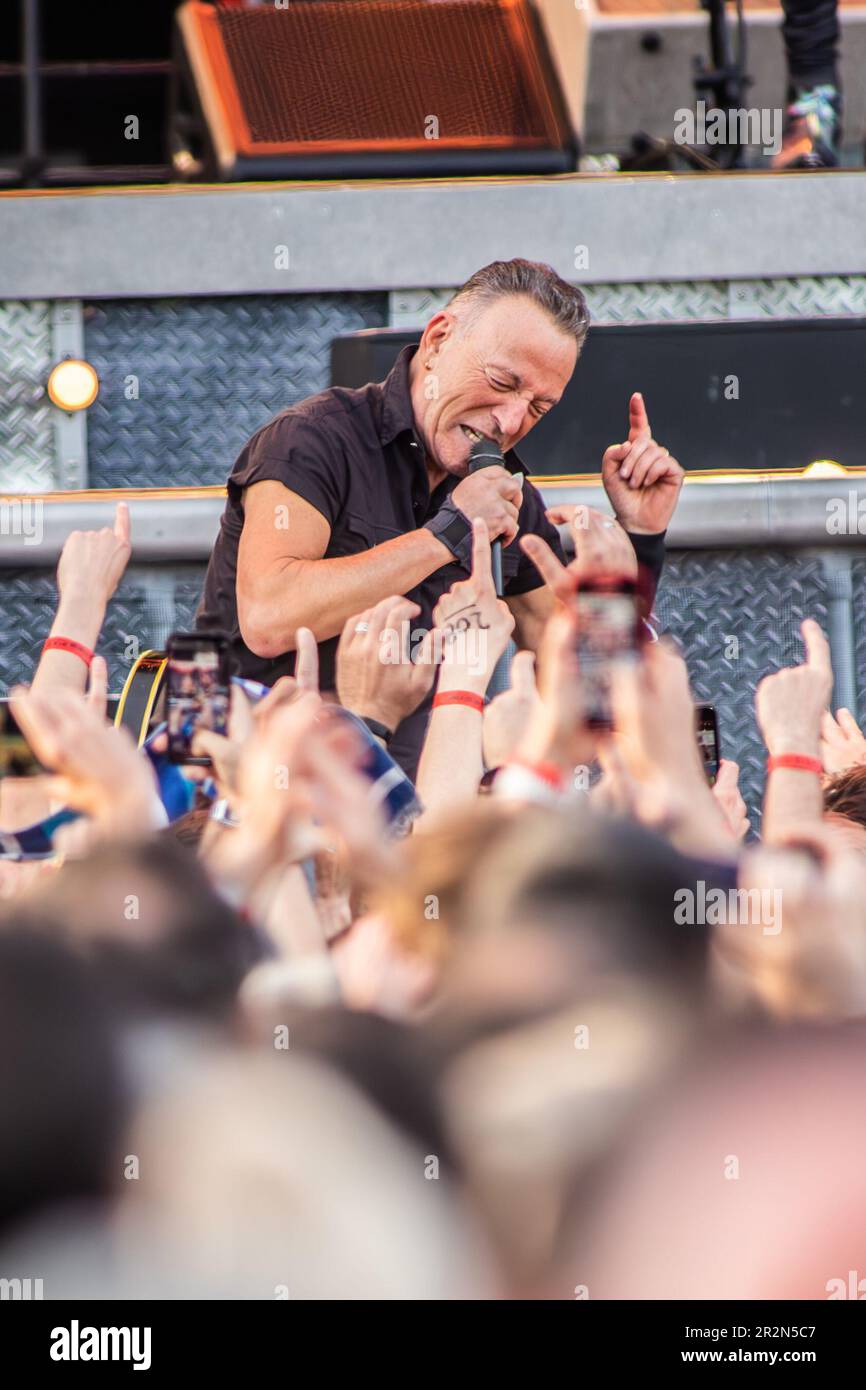 Ferrara Italy. 18 May 2023. The American singer-songwriter BRUCE ...