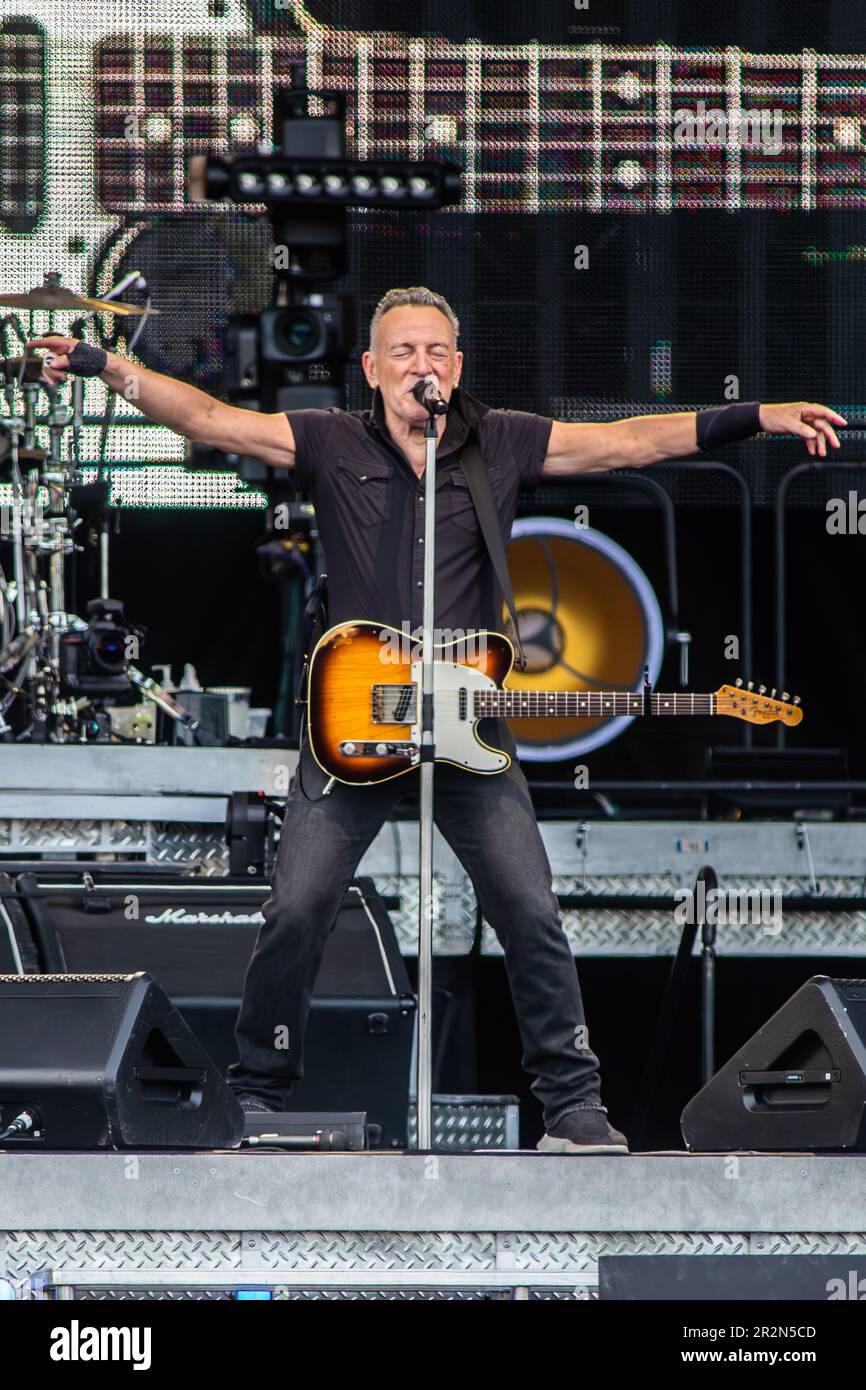 Ferrara Italy. 18 May 2023. The American singer-songwriter BRUCE ...