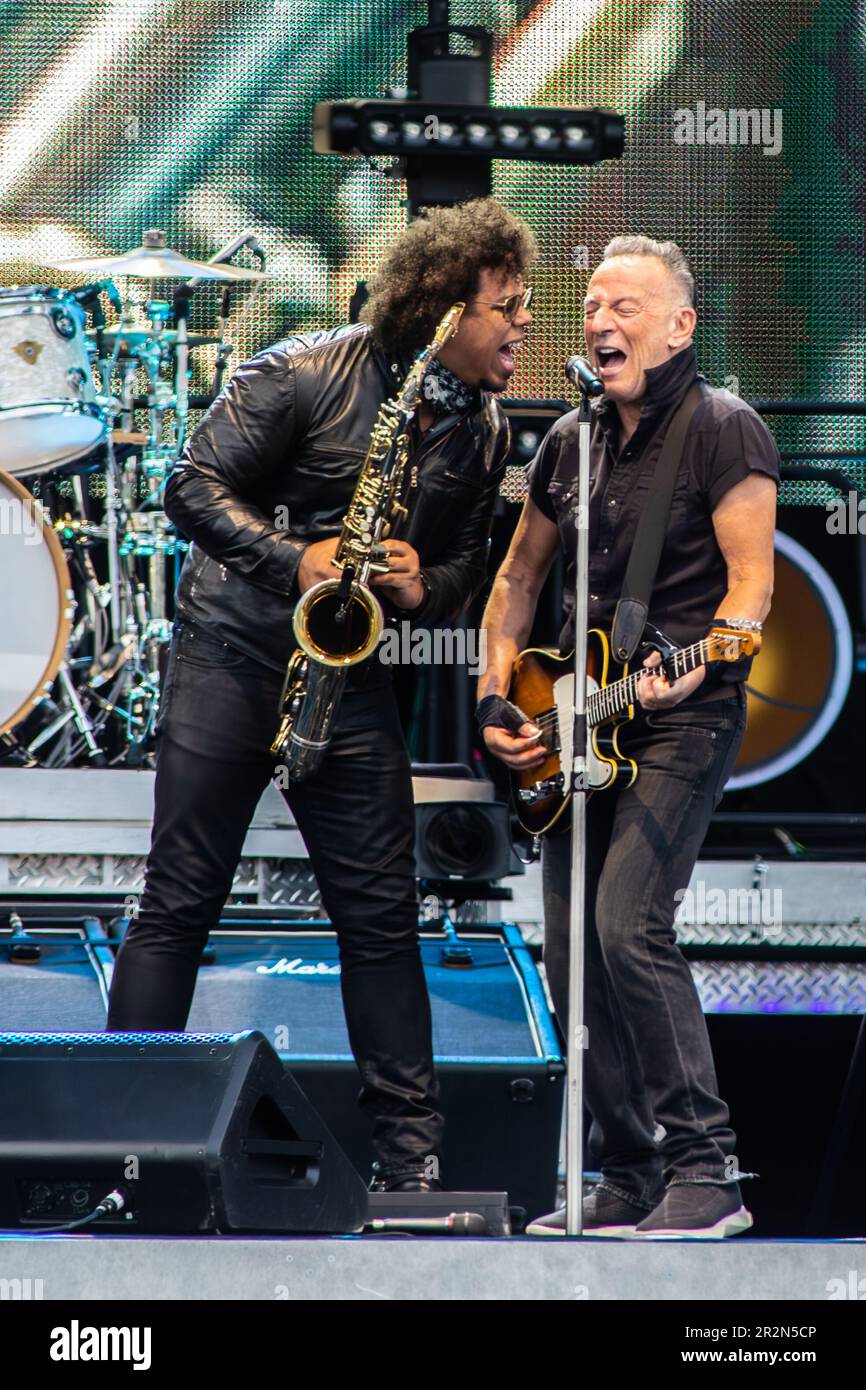 Ferrara Italy. 18 May 2023. The American singer-songwriter BRUCE ...