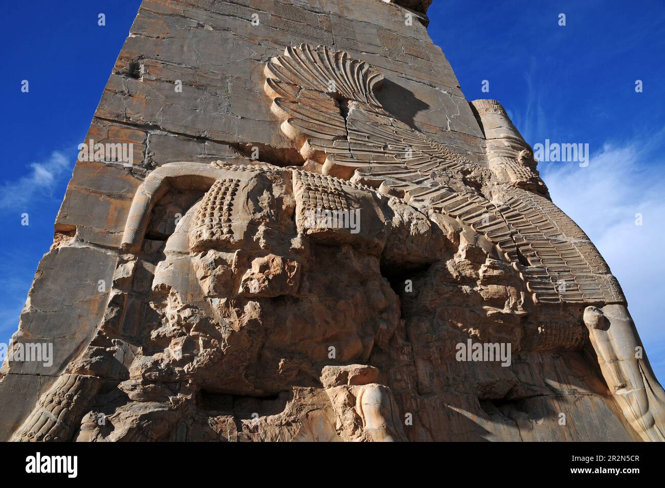 Persepolis, located in the Iranian city of Shiraz and the capital of ...