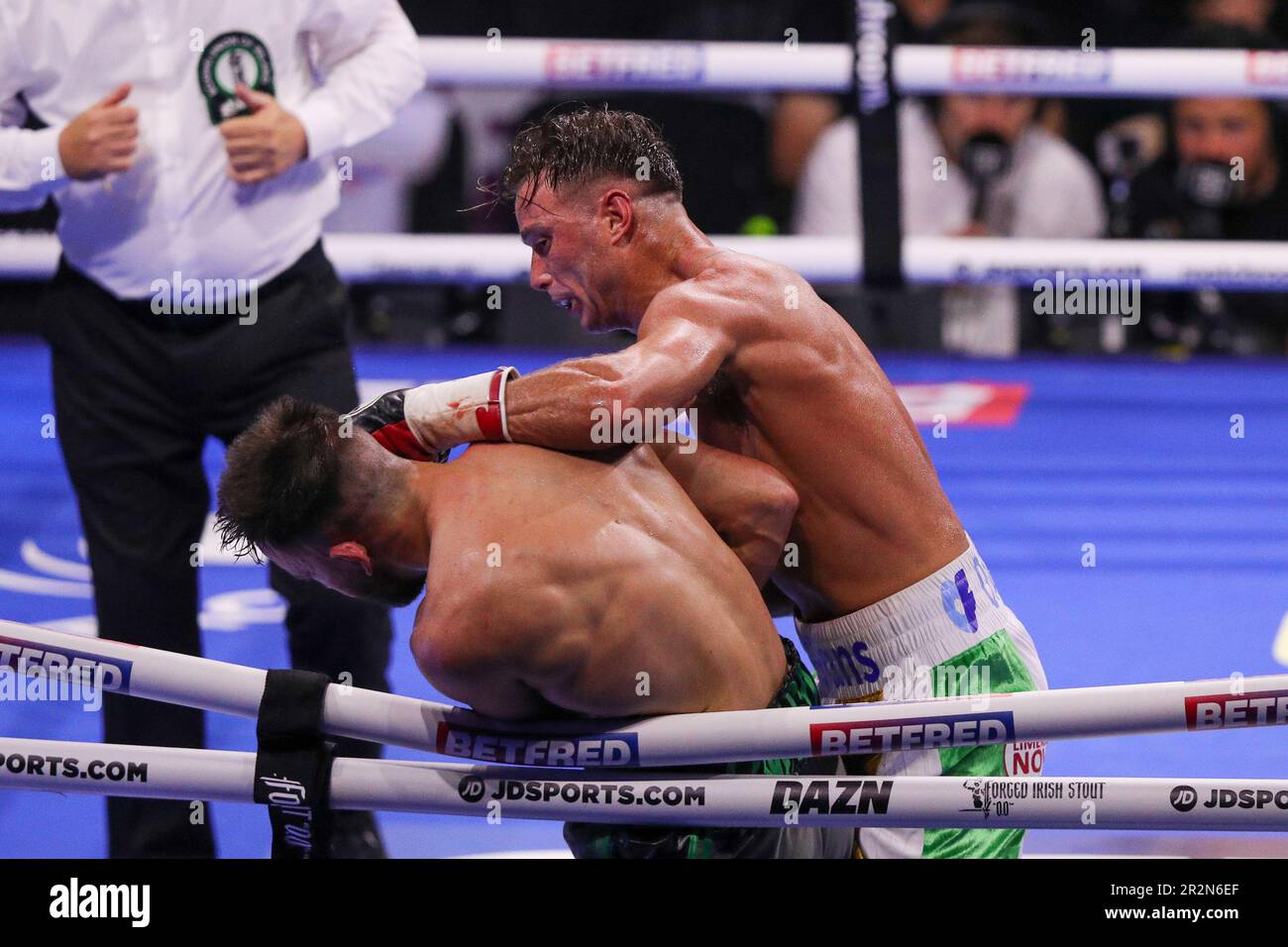 Dublin, Ireland. 20th May, 2023. Paddy Donovan defeats Sam O'Maison in ...
