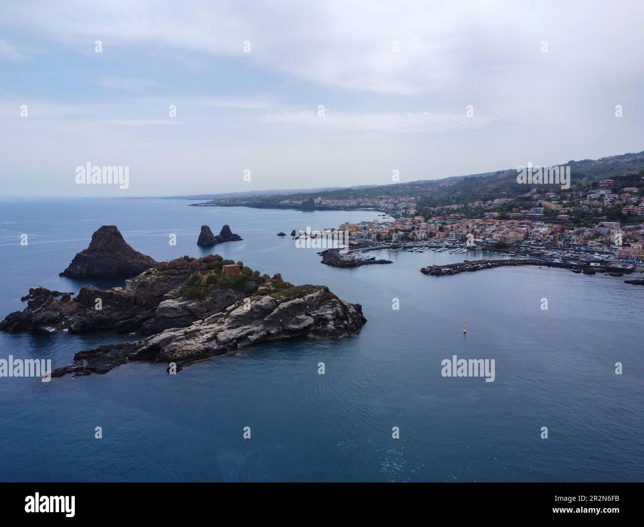 Sicily ciclopi aci trezza hi-res stock photography and images - Alamy
