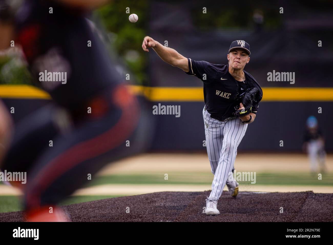 May 20, 2023: Wake Forest Demon Deacons pitcher Seth Keener (26) starts ...