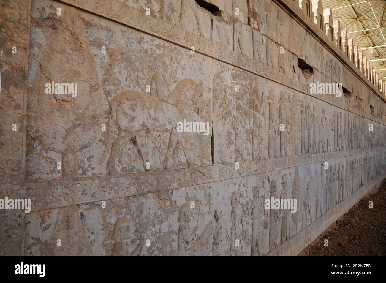 Persepolis, located in the Iranian city of Shiraz and the capital of ...