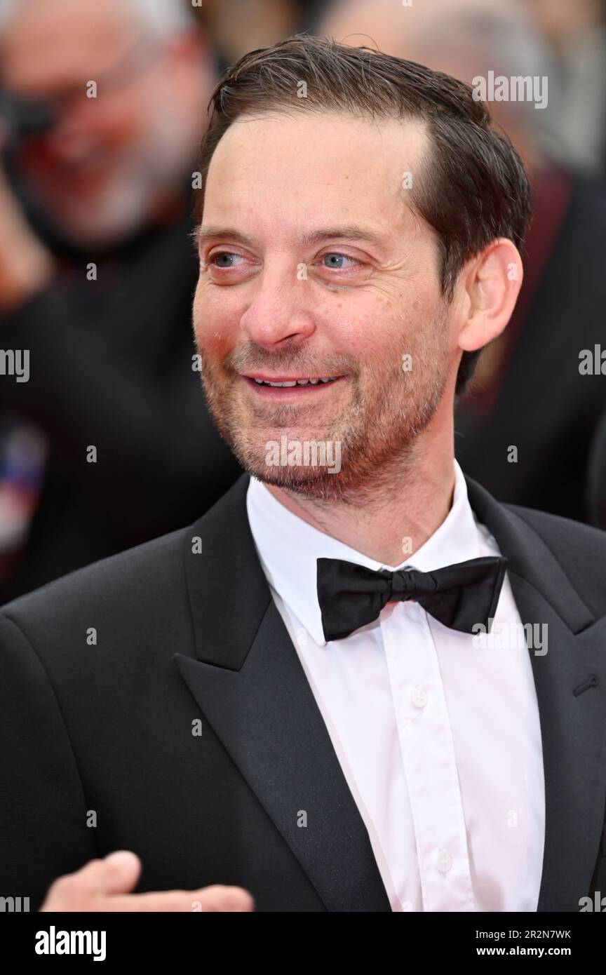 Cannes, France. 20th May, 2023. CANNES, FRANCE. May 20, 2023: Tobey ...