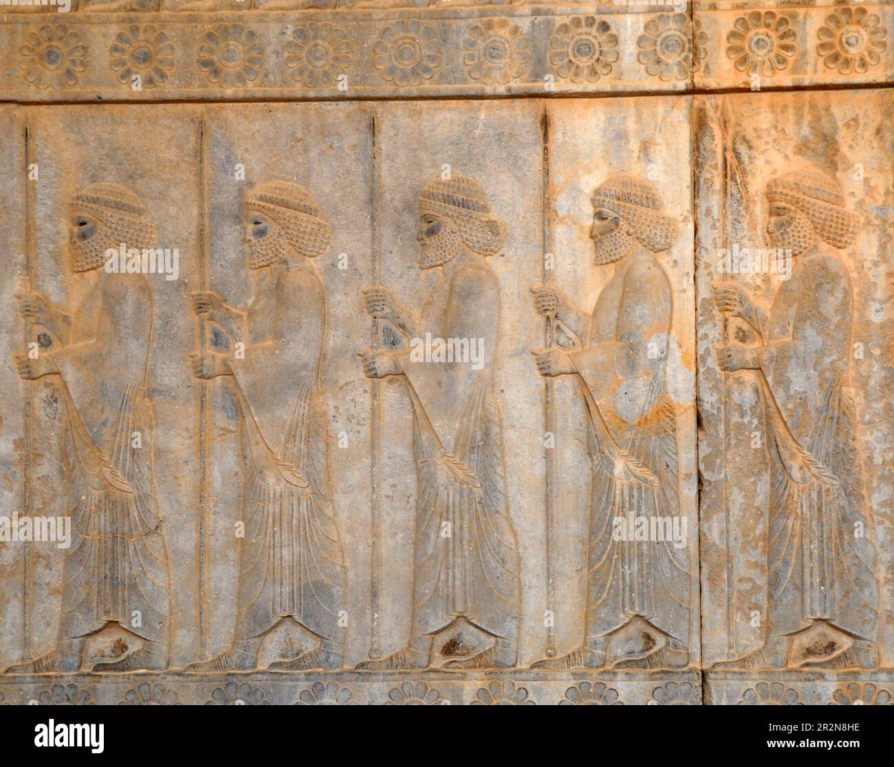 Persepolis, located in the Iranian city of Shiraz and the capital of ...