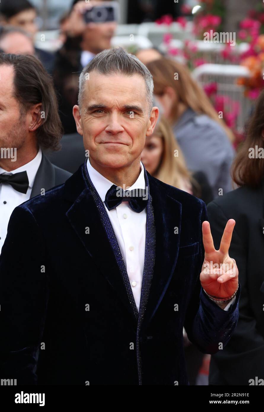 Cannes, France, 20th May, 2023. Robbie Williams arriving on the red ...