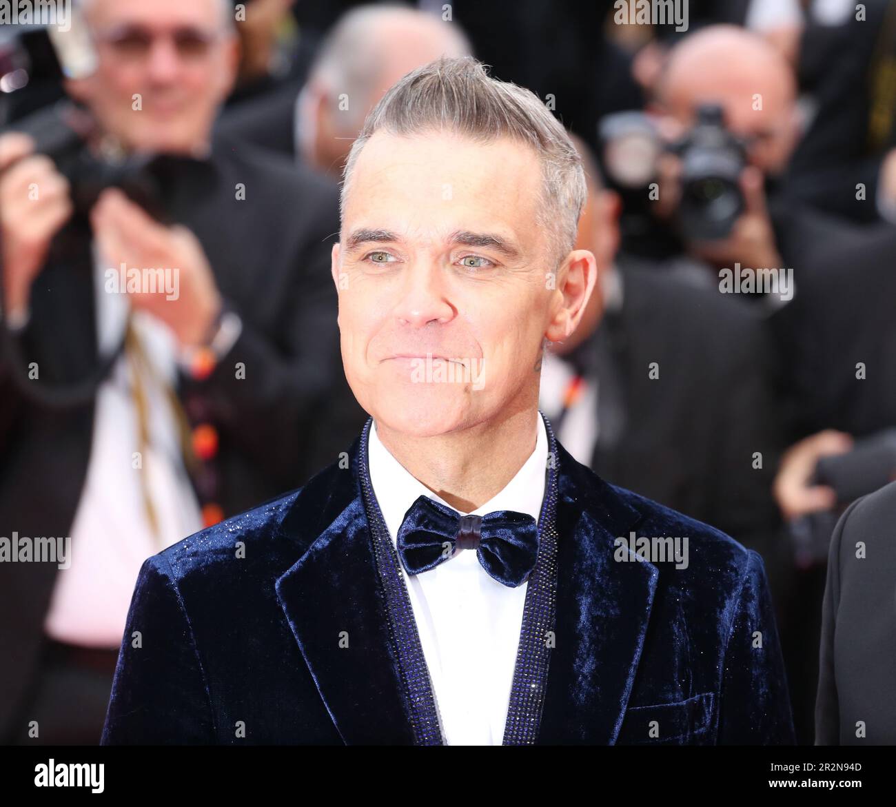 Cannes, France, 20th May, 2023. Robbie Williams arriving on the red ...