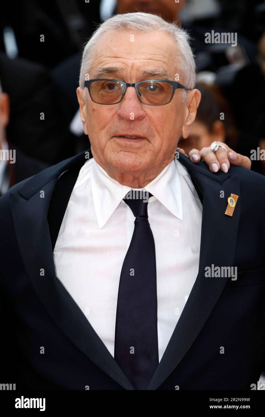 Robert De Niro poses for photographers upon arrival at the premiere of ...