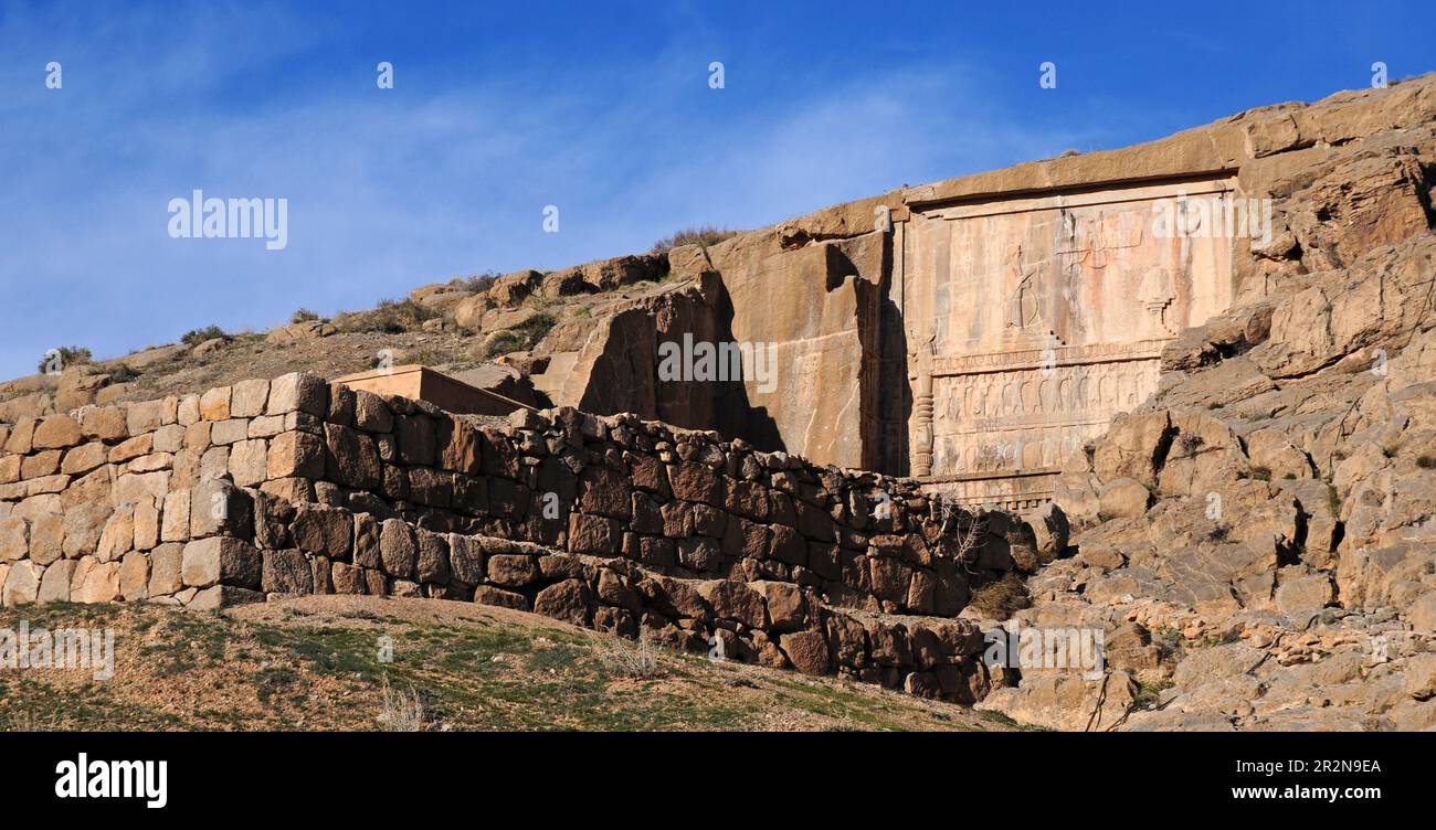 Persepolis, located in the Iranian city of Shiraz and the capital of ...