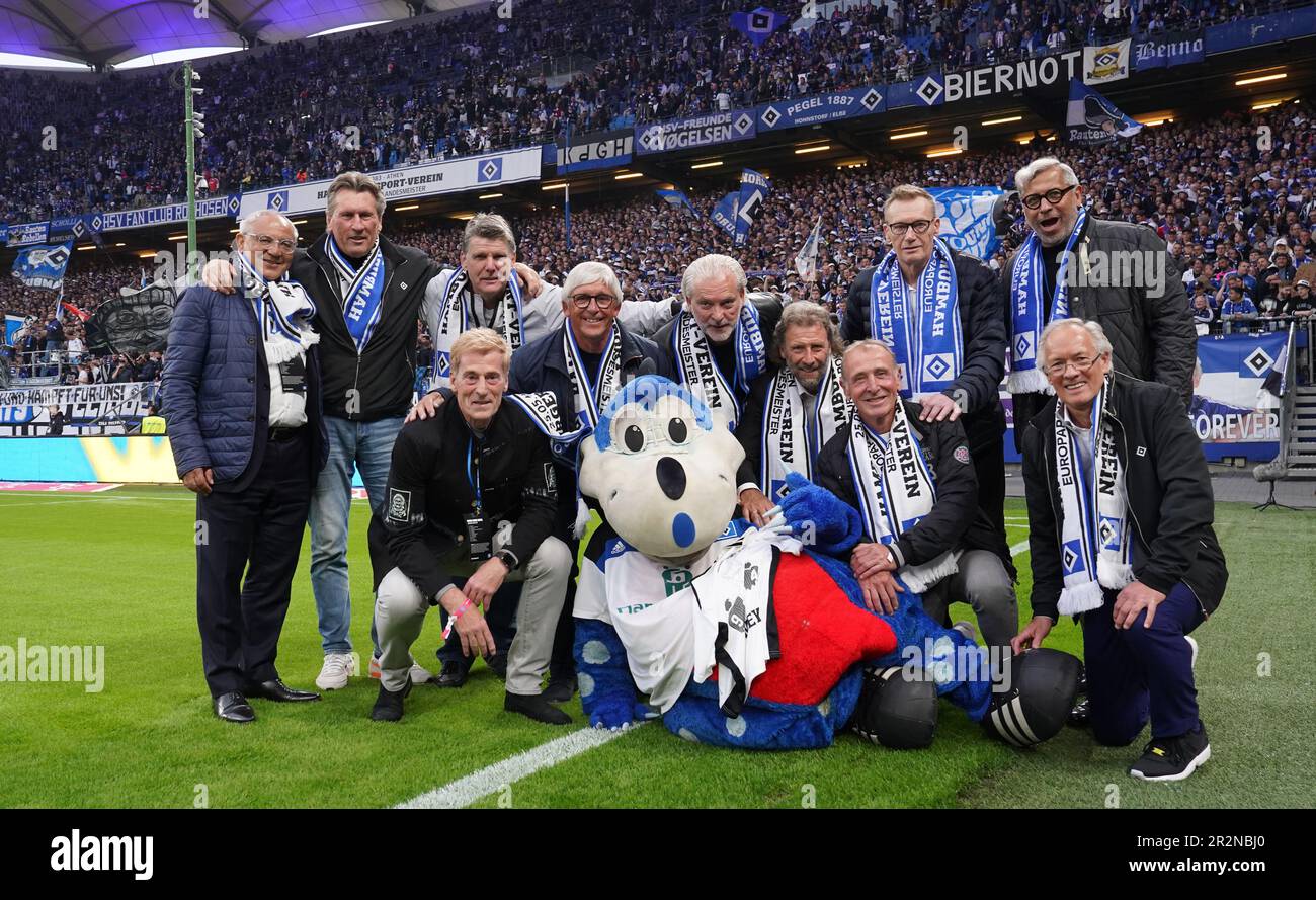 20 May 2023, Hamburg: Soccer: 2nd Bundesliga, 33rd matchday, Hamburger ...