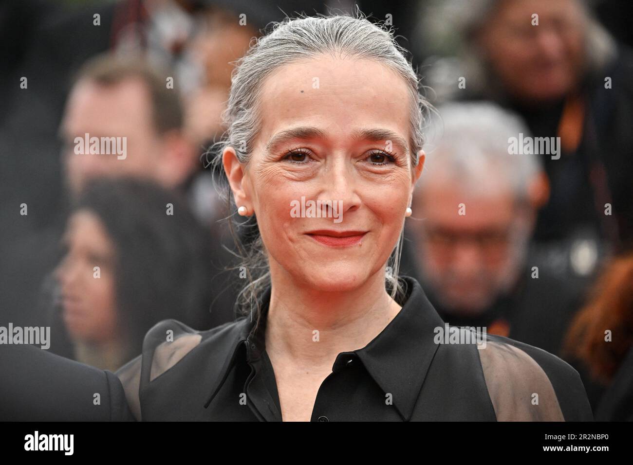 Delphine Ernotte at the premiere of the movie Killers Of The Flower ...