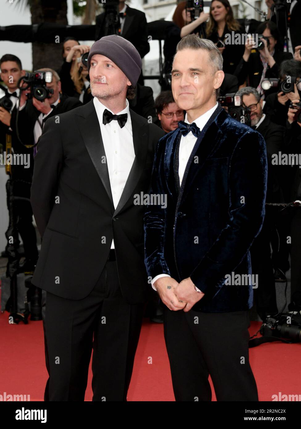 Robbie williams and michael gracey hi-res stock photography and images ...