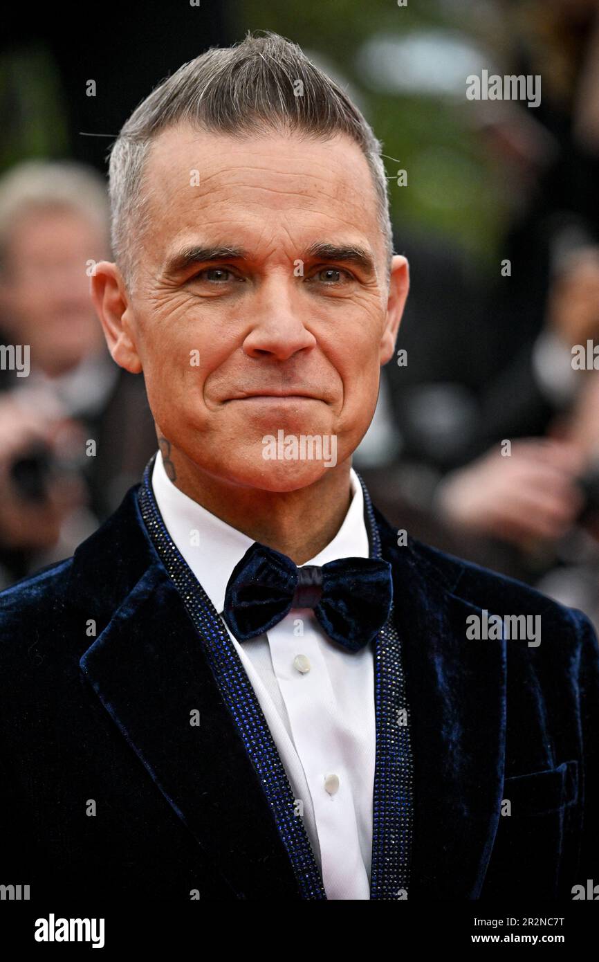 Cannes, France. 20th May, 2023. Robbie Williams at the premiere of the ...