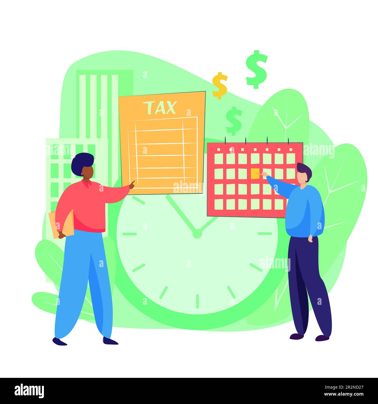 People paying tax webpage Stock Vector Image & Art - Alamy