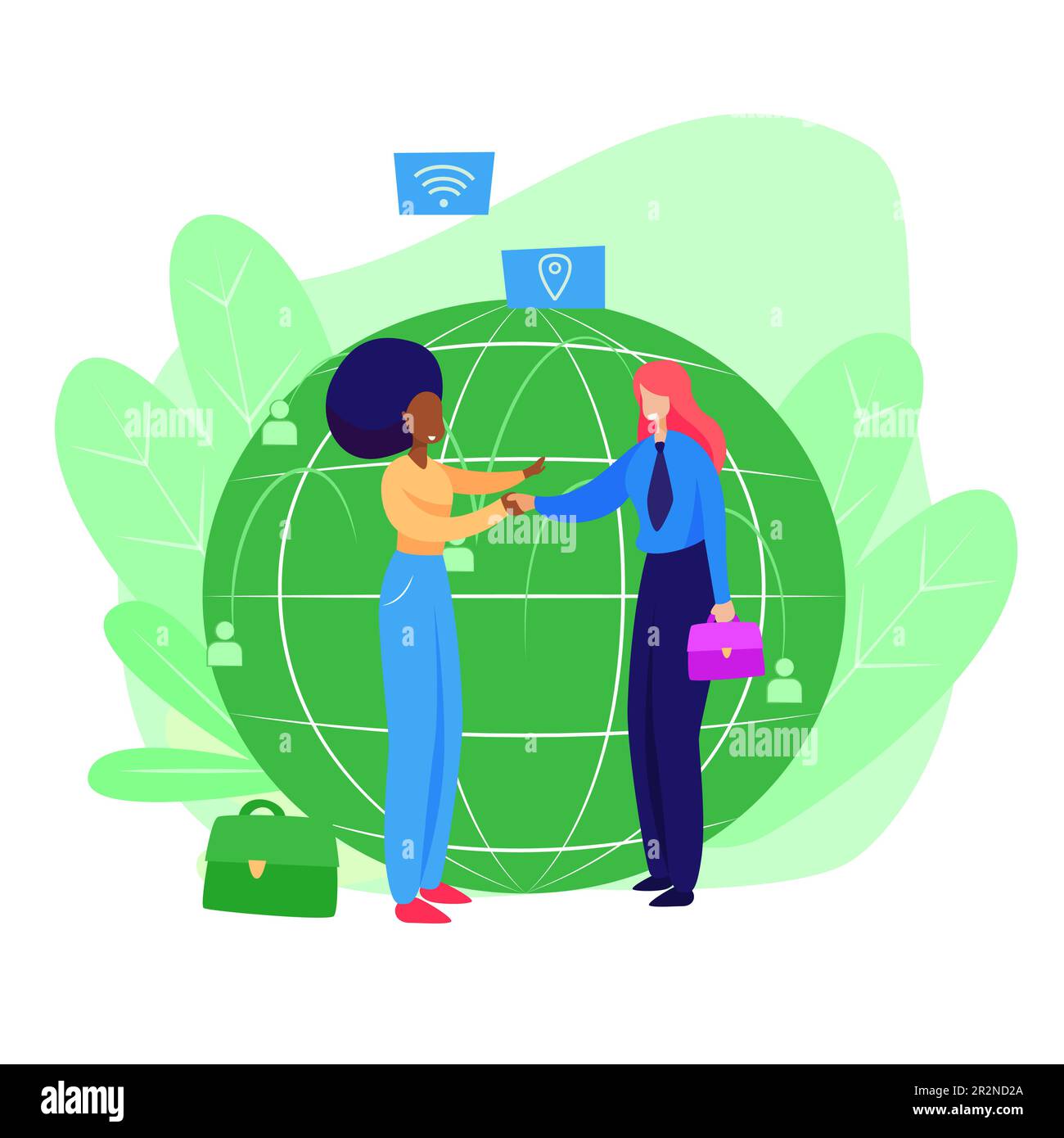 Partners african Stock Vector Images - Alamy