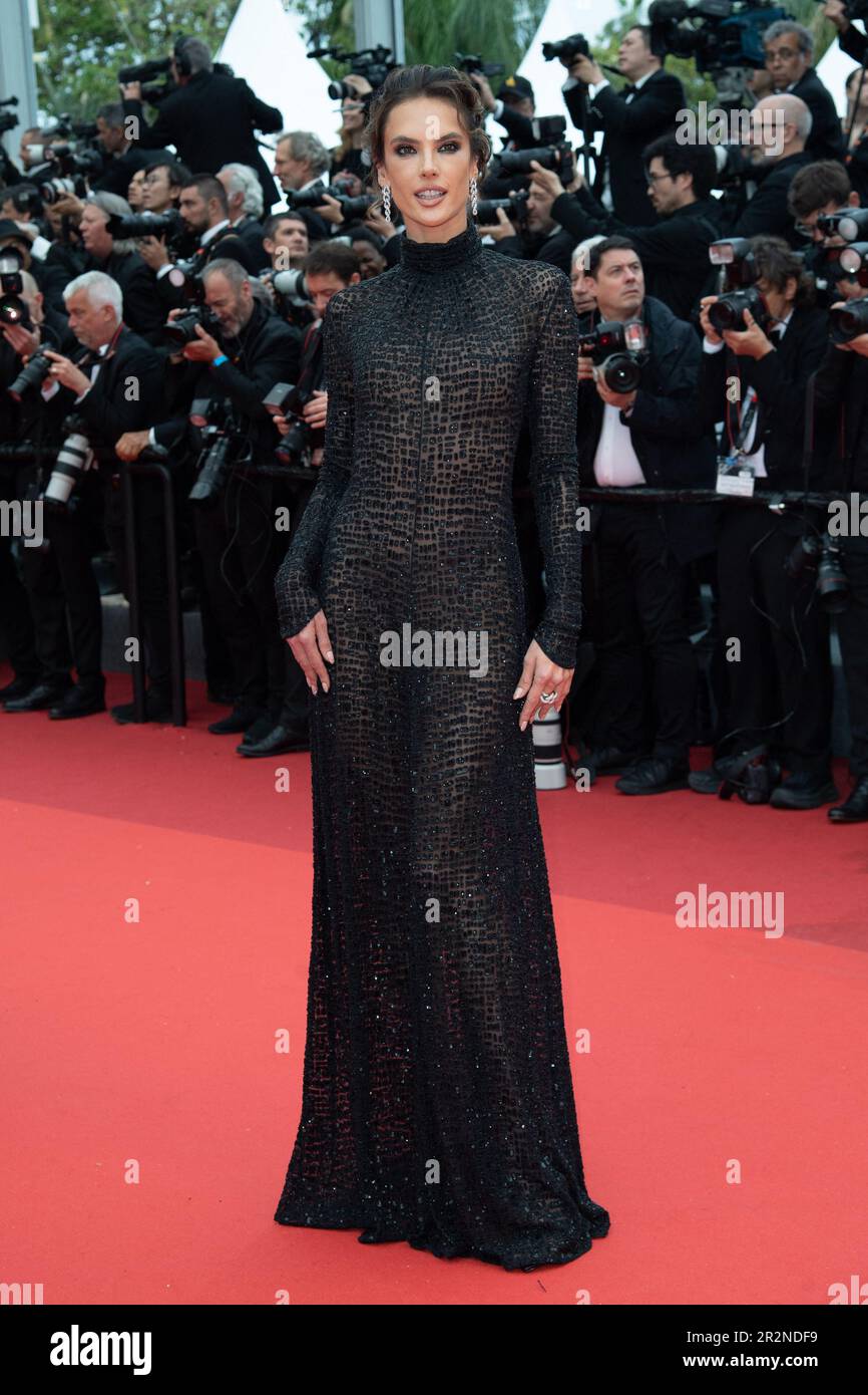 Cannes, France. 20th May, 2023. Alessandra Ambrosio attending the ...