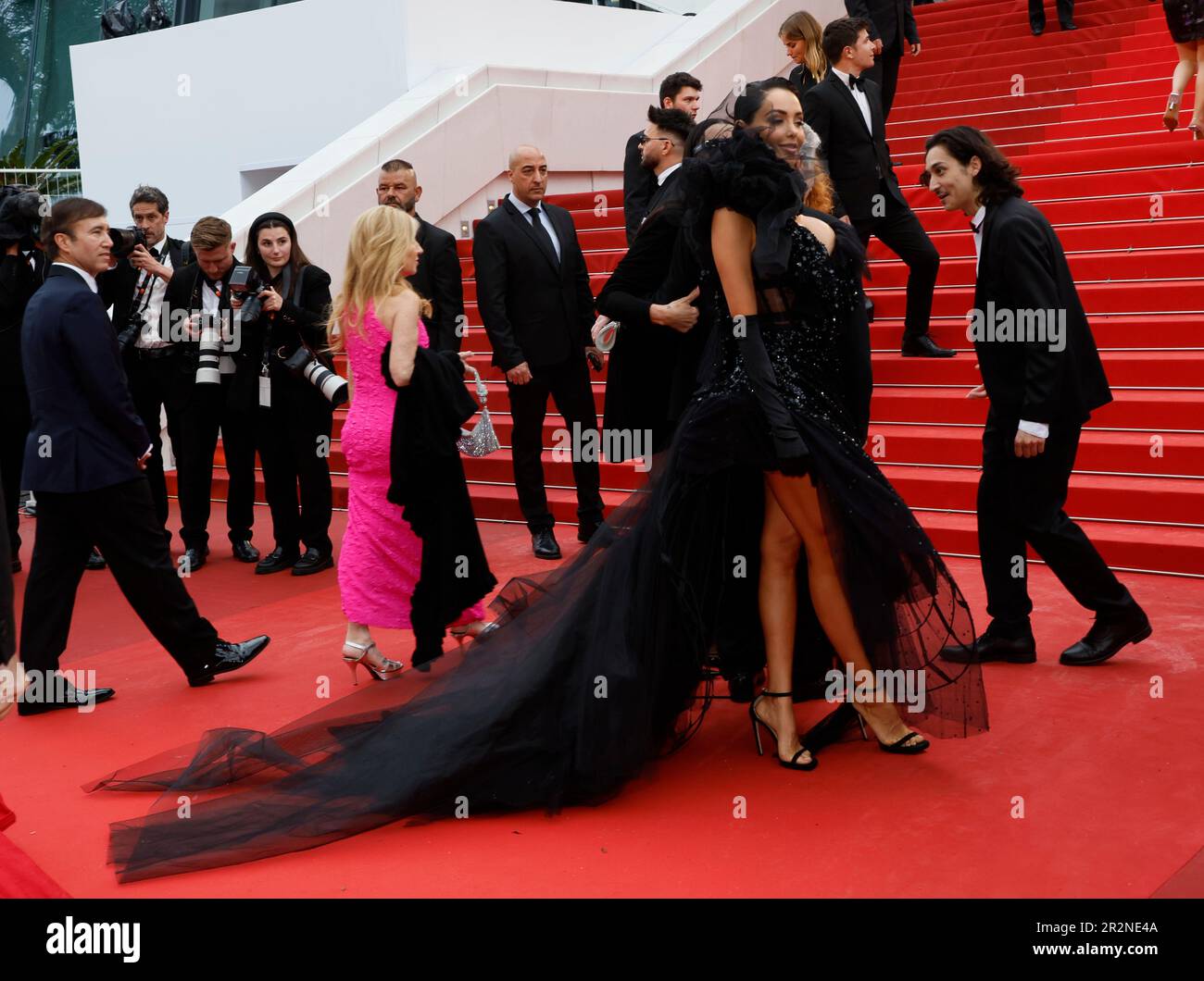 Alessandra Ambrosio poses for photographers upon arrival at the ...