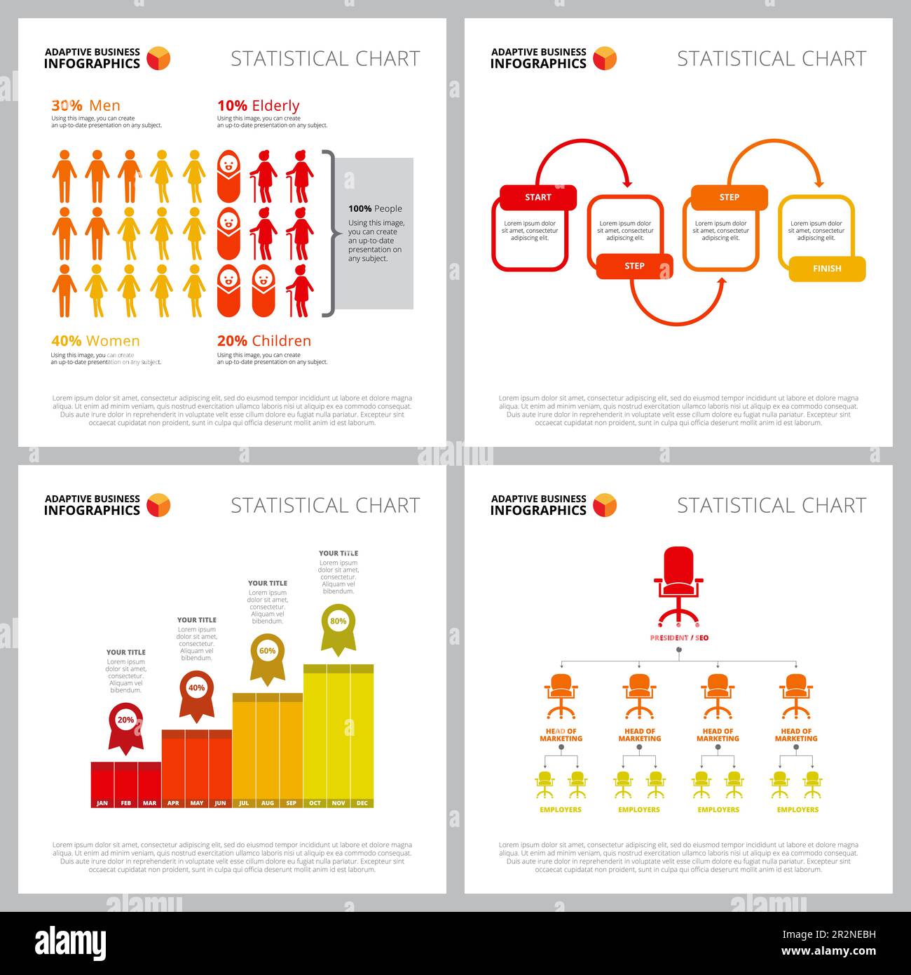 Demography diagram icon hi-res stock photography and images - Alamy