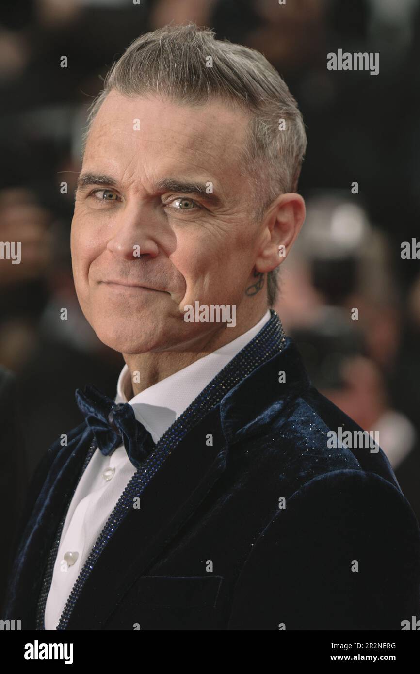 Robbie Williams attends the ''Killers Of The Flower Moon'' red carpet ...