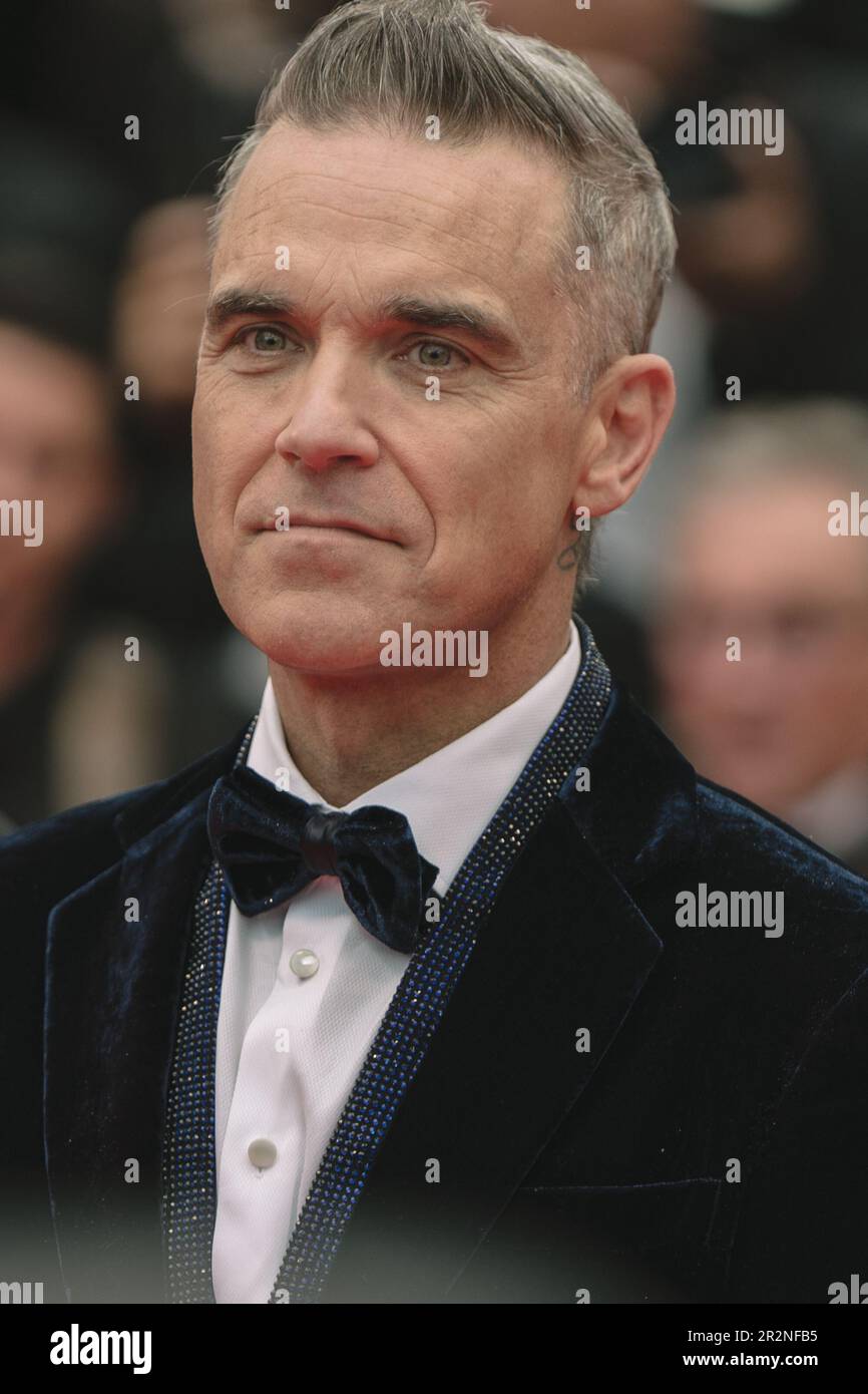 Robbie Williams attends the ''Killers Of The Flower Moon'' red carpet ...