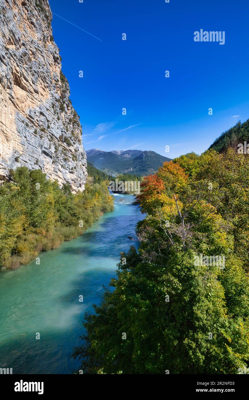 River Verdon near Castellane, Alpes-de-Haute-Provence, Provence-Alpes ...