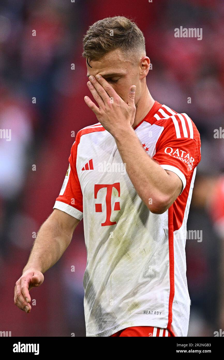 Munich, Germany. 20th May, 2023. Soccer: Bundesliga, Bayern Munich - RB ...