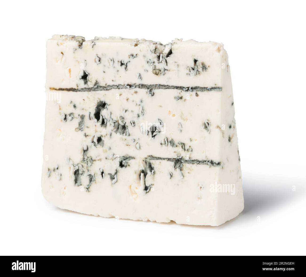 gourmet blue cheese on white background Stock Photo - Alamy