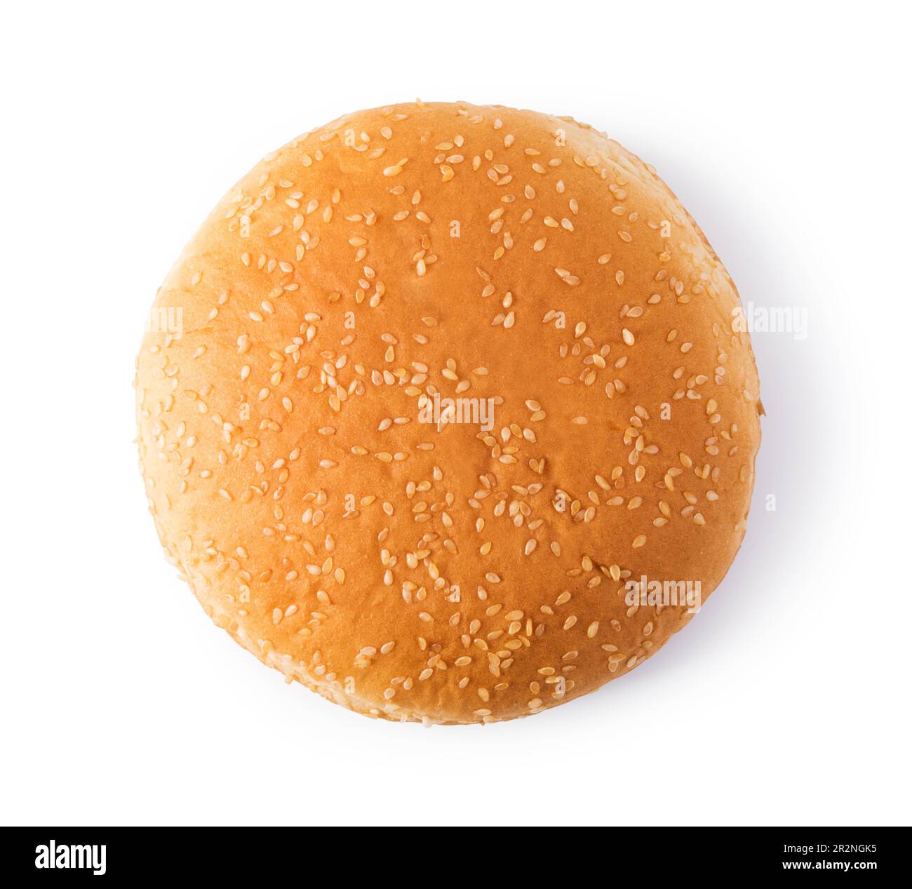 burger bread isolated on white background Stock Photo - Alamy