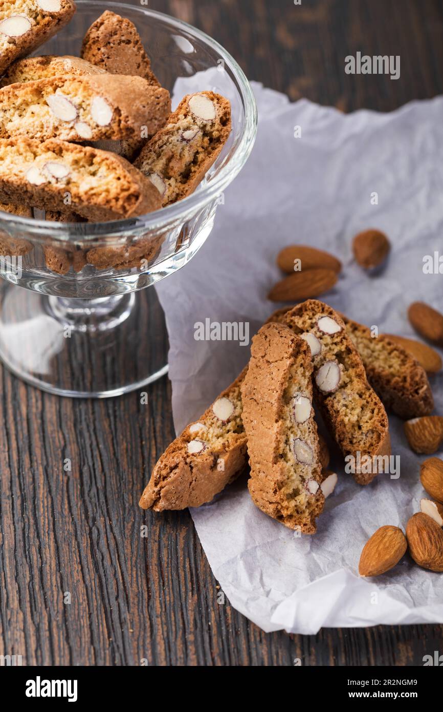 Italian biscotti cookies Stock Photo - Alamy
