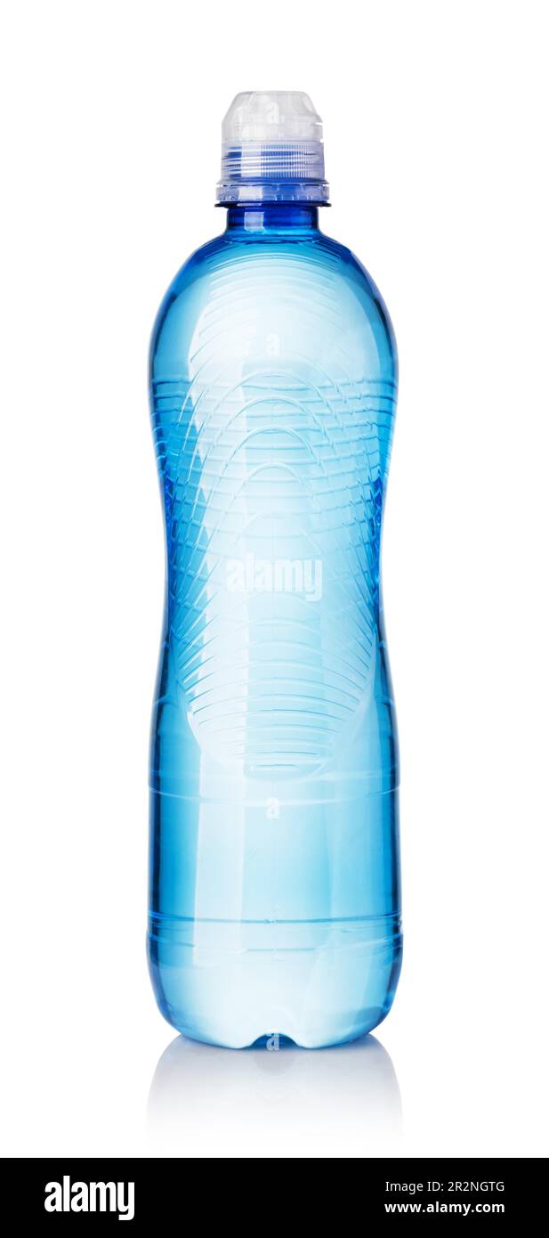 water bottles isolated on white background Stock Photo - Alamy