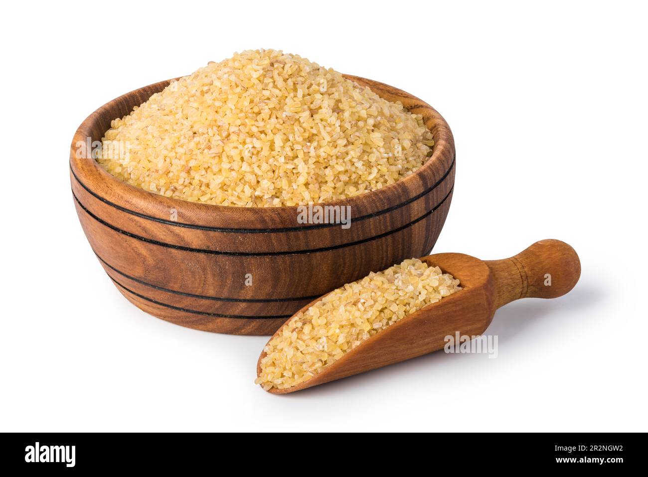 Food background uncooked bulgur Cut Out Stock Images & Pictures - Alamy