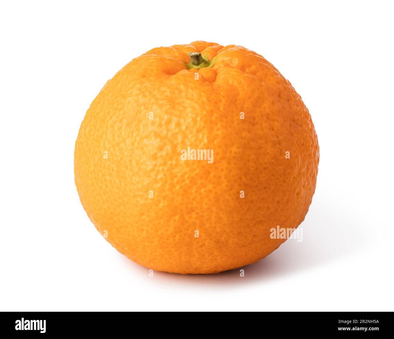 Ripe mandarin isolated on white background Stock Photo - Alamy