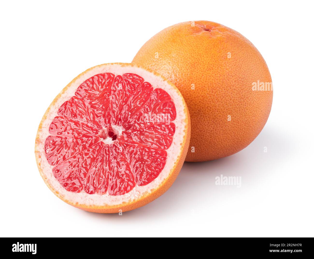 Grapefruit citrus fruit isolated on white background Stock Photo - Alamy