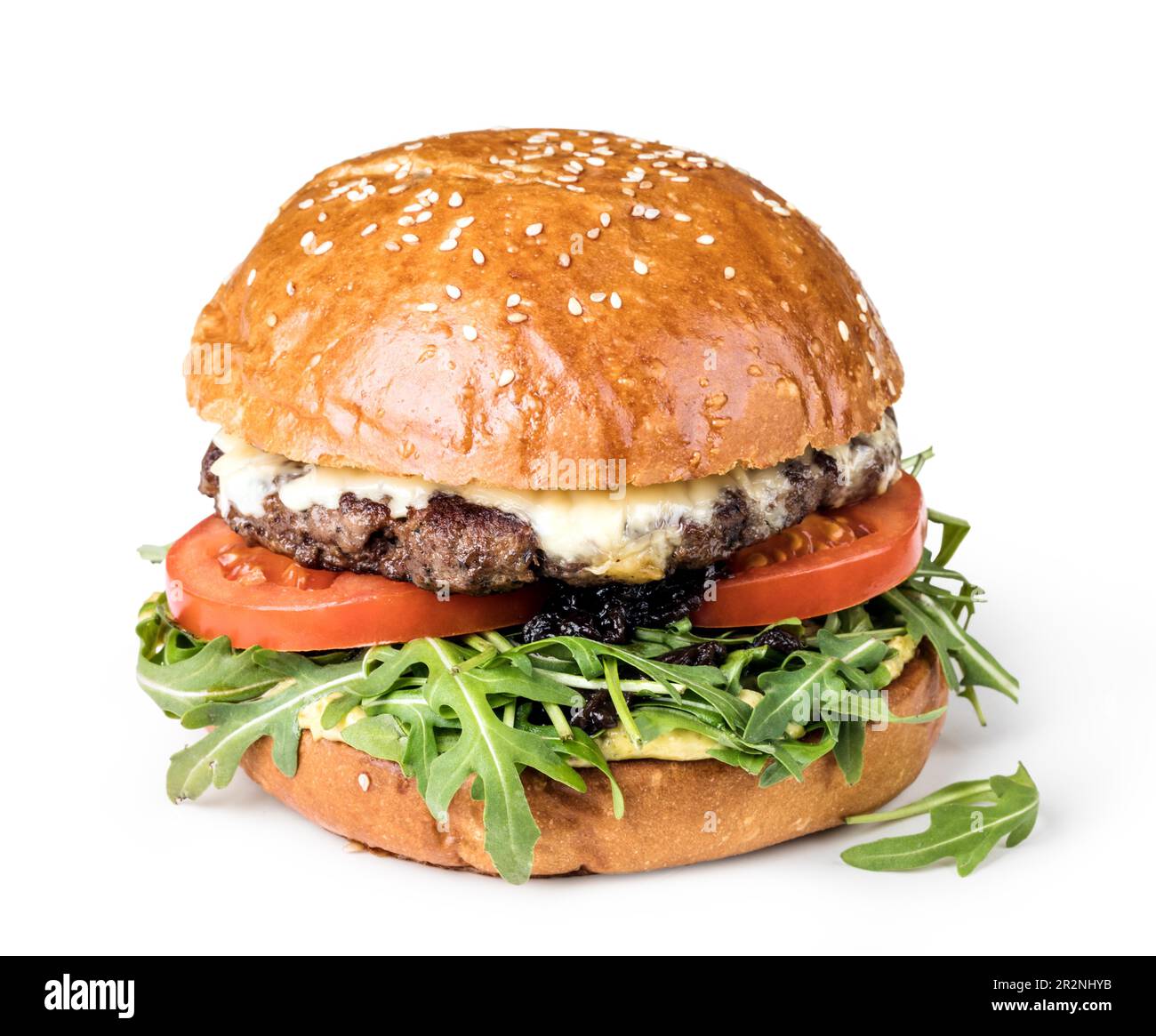 Tasty burger fries on Cut Out Stock Images & Pictures - Alamy