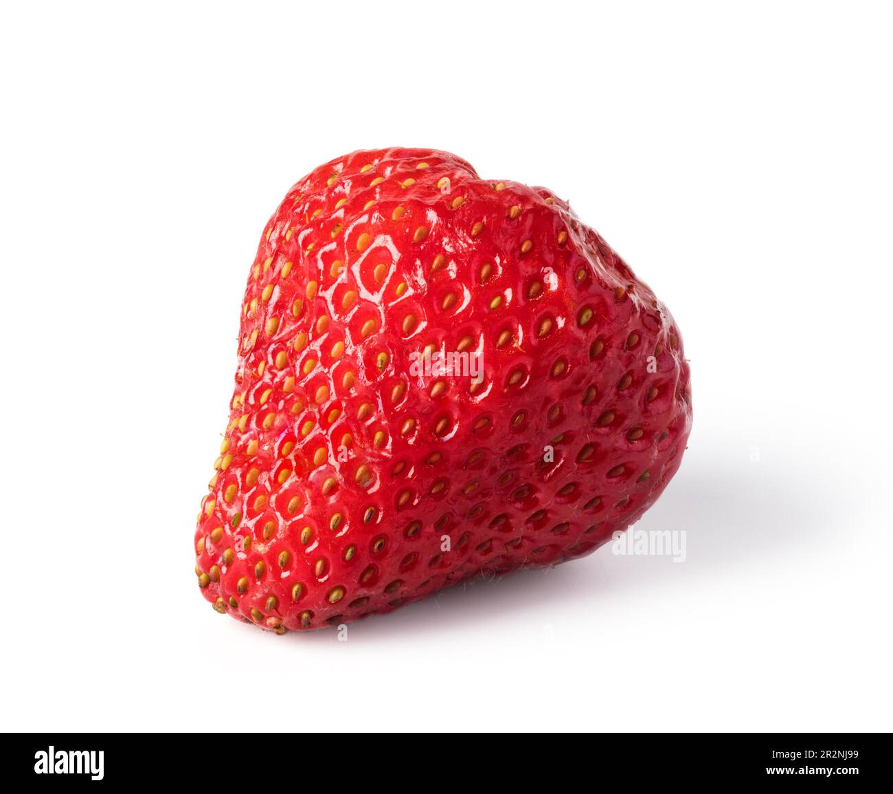 Strawberry isolated on white background Stock Photo - Alamy