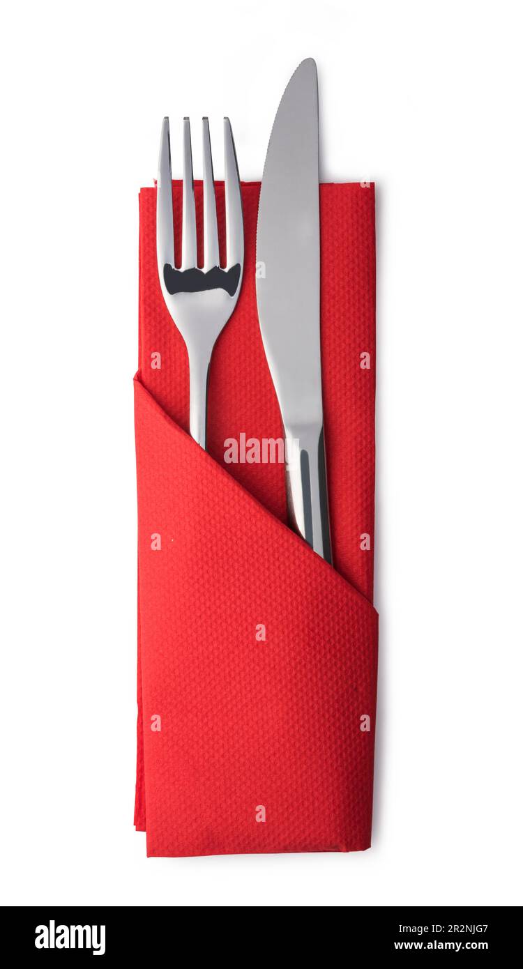 cutlery isolated on white background Stock Photo - Alamy
